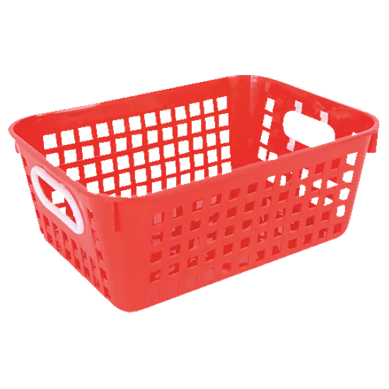Elizabeth Richards Large Classroom Storage Basket Red