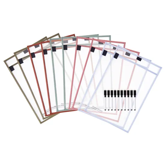 A4 Write n Wipe Sleeves & Pens Colours of Australia Kit - MTA Catalogue