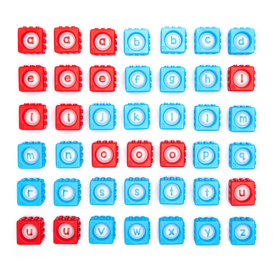Lowercase Alphabet BubbleBrix
