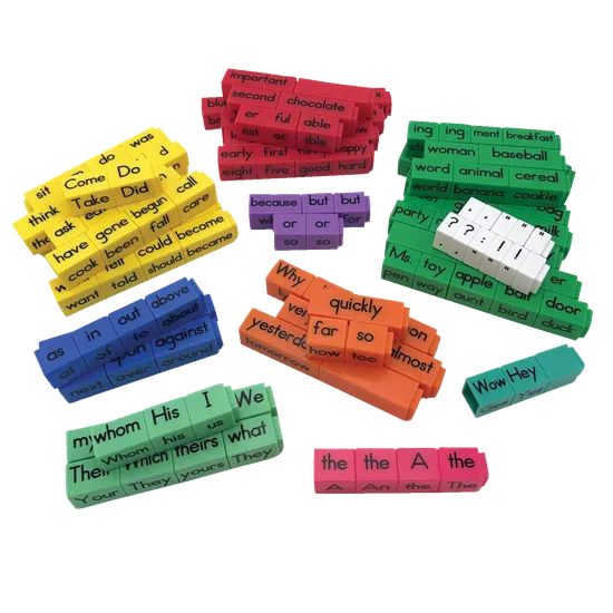 Reading Rods Sentence Construction Set