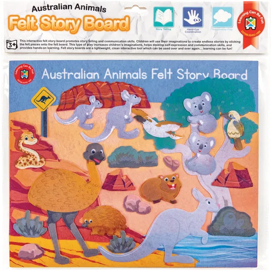 Felt Story Board Australian Animals