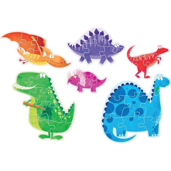My First Puzzles: Dino Friends