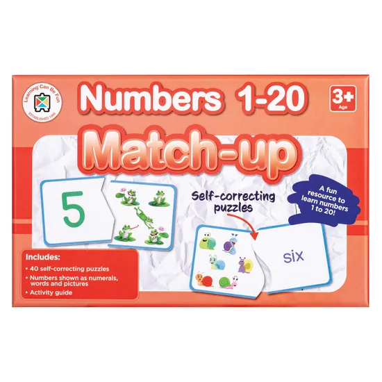 Match-Up Numbers 1-20