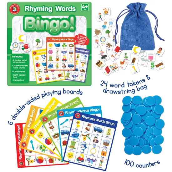 Rhyming Words Bingo