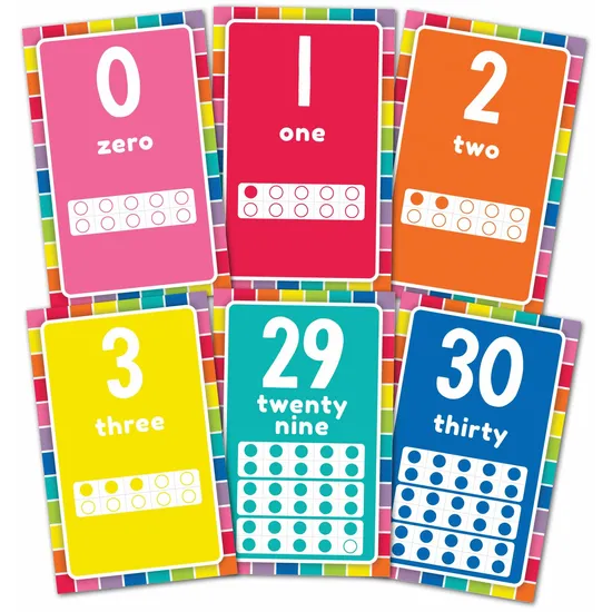 Giggle & Grow Number Cards Bulletin Board Set