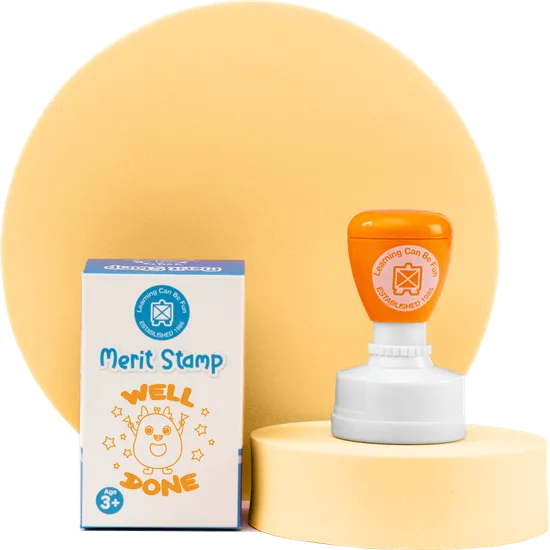 Giggle & Grow Well Done Merit Stamp