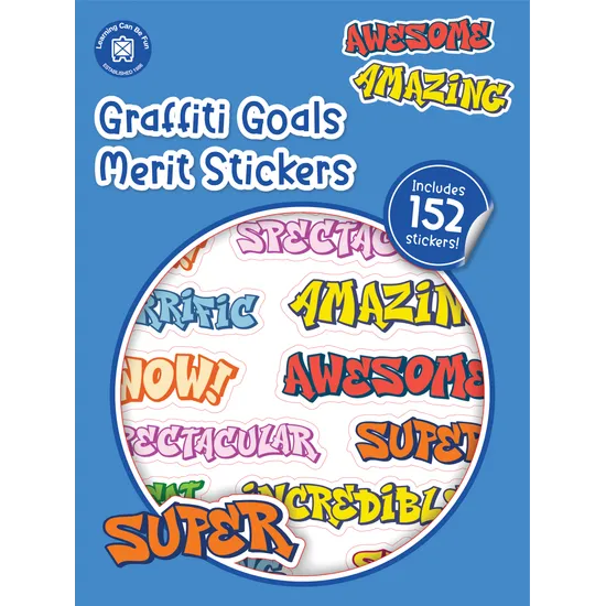 Graffiti Goals Merit Sticker Book