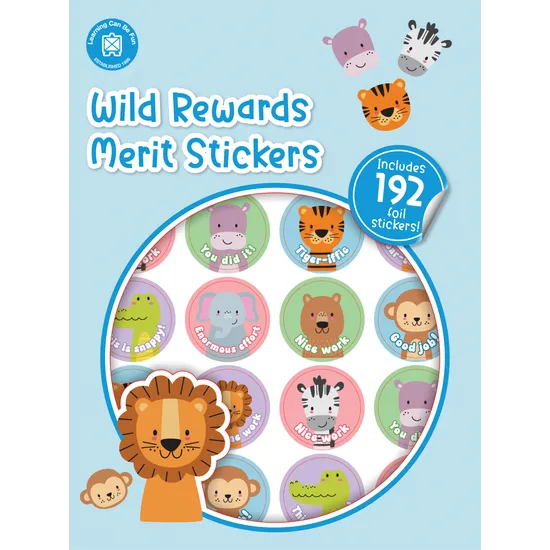 Wild Rewards Merit Sticker Book