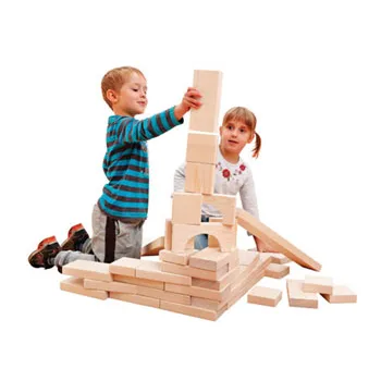 Erzi Maxi Wooden Building Bricks - Set of 40