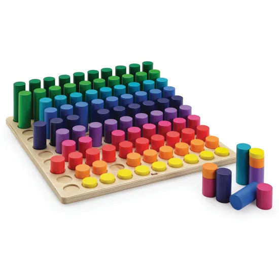 Educational Colourful Peg Board Game
