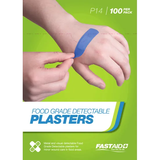 Food Grade Plasters – Metal & Visual Detectable
