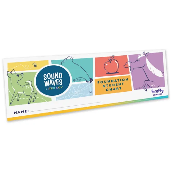Sound Waves Spelling - Foundation Student Chart - MTA Catalogue
