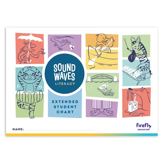 Sound Waves Spelling - Extented Student Chart - MTA Catalogue