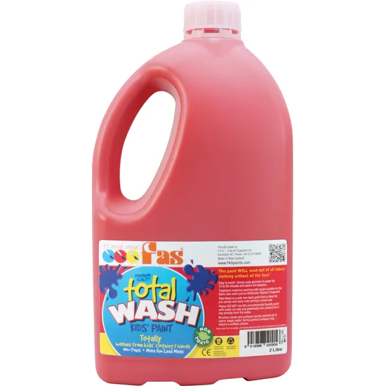 FAS Total Wash Paint 2 L - Warm Red
