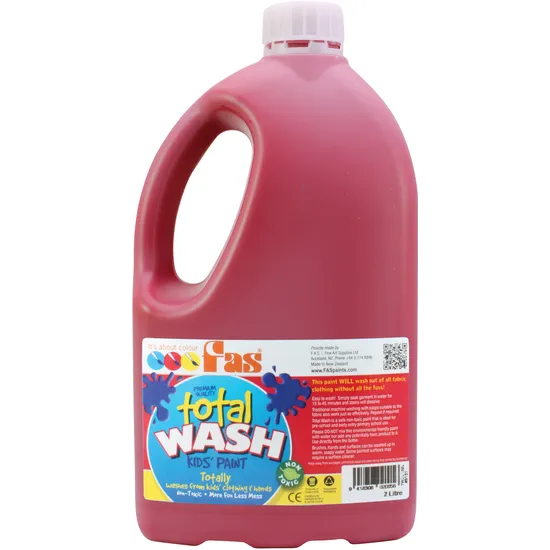 FAS Total Wash Paint 2 L - Cool Red
