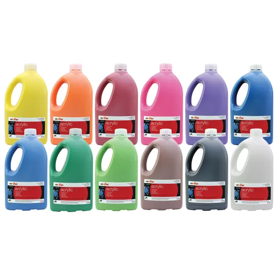 FAS Student Acrylic Paint 2 L - Set of 12