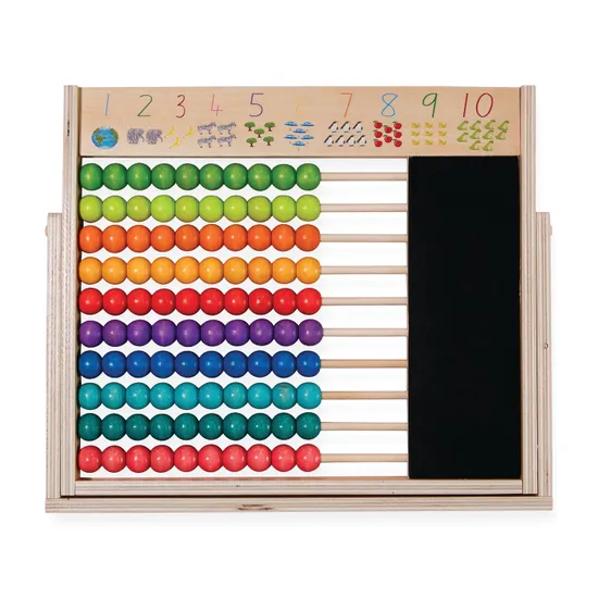 Freckled Frog Drawing and Count Abacus – Numeracy & Fine Motor