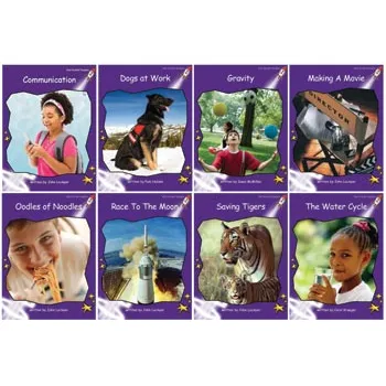 Fluency Non-Fiction Readers – Set B, Level 3, Purple