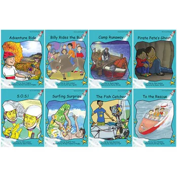 Fluency Fiction Readers – Set C, Level 2, Turquoise
