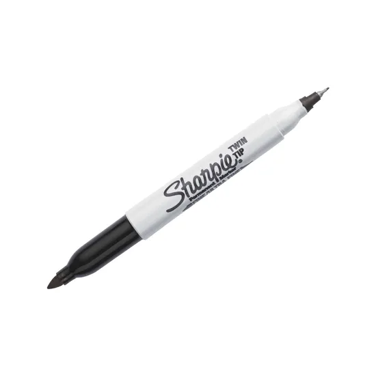 Sharpie Twin Tip Permanent Marker Black