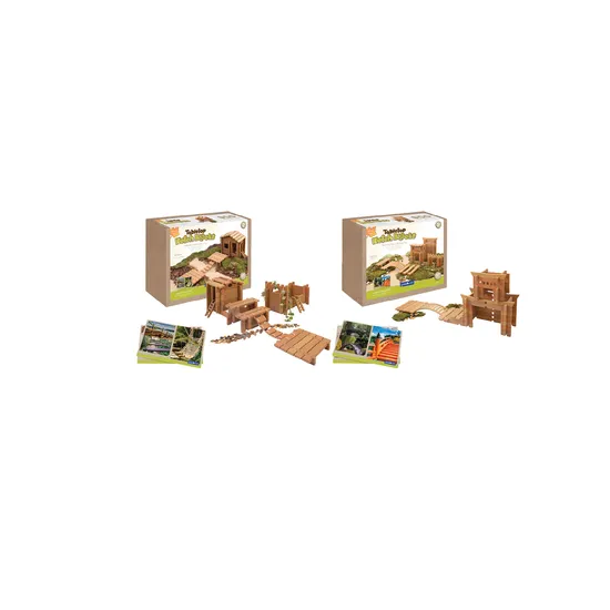 Table Top Notch Blocks Western & Eastern Set