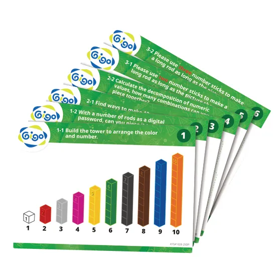 Number Sticks – Cuisenaire Rods & Activity Cards