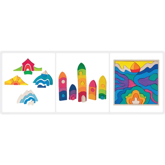 Goki Block Puzzle Set