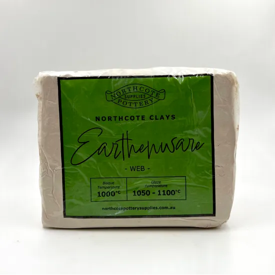 Northcote White Earthenware Clay - 10 kg