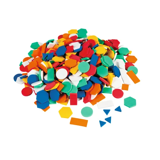 Mosaic Foam Assorted Shapes - Pack of 500