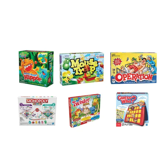 Hasbro Games Junior Games Pack - Set of 6