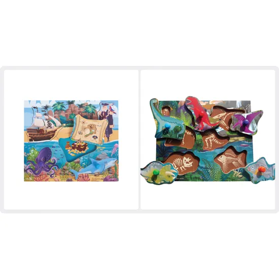 Early Explorer Puzzle Set of 2