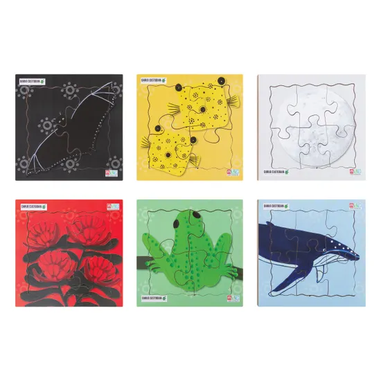 Indigenous Discovery Colours Puzzles Set of 6