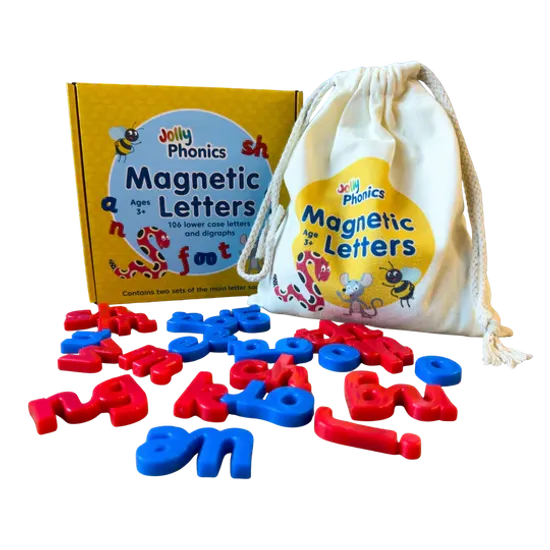 Jolly Phonics Magnetic Letters Tub – Pack of 106pcs
