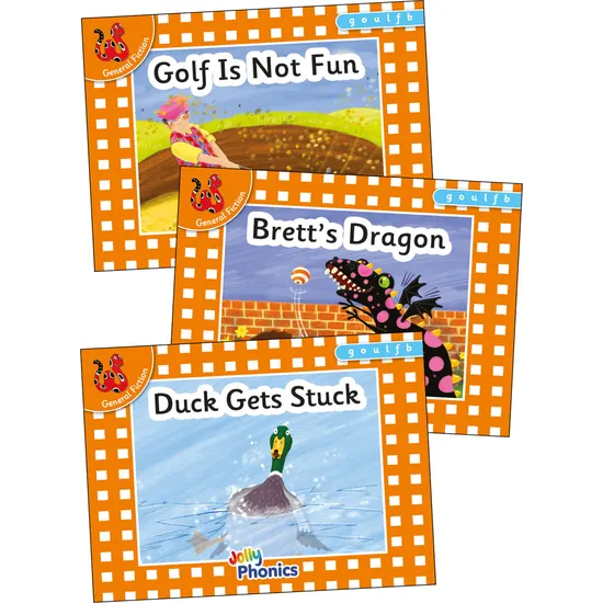 Jolly Phonics Decodable Readers (Orange Level) Set