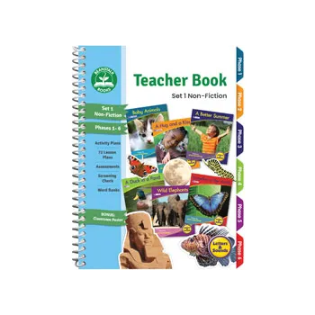 Decodable Readers Phases 1 - 6 Non-Fiction (Set 1) - Teacher Book