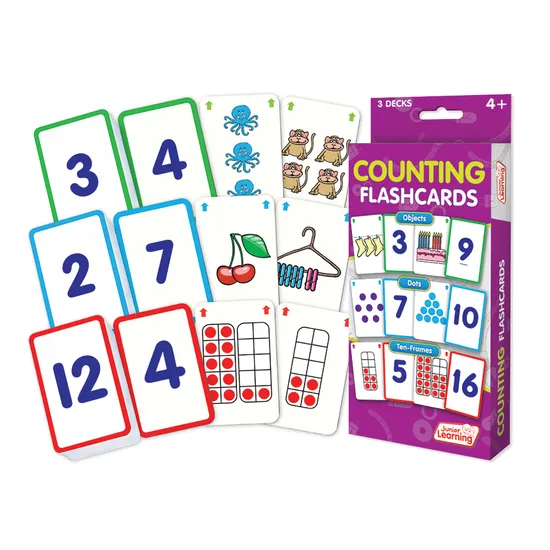 Counting Flashcards – Numbers & Objects