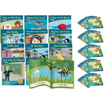 Decodable Readers Phase 1 Fiction Set 1 - Pack of 6