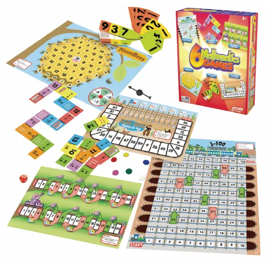 Maths Games – Set of 6 Classroom Games