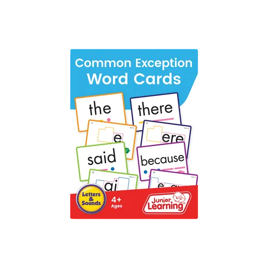 Common Exception Word Cards