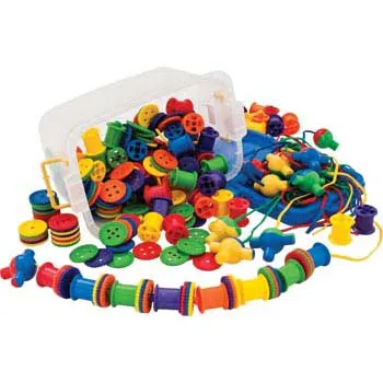 Button & Bobbins Lacing Set 256 Pieces