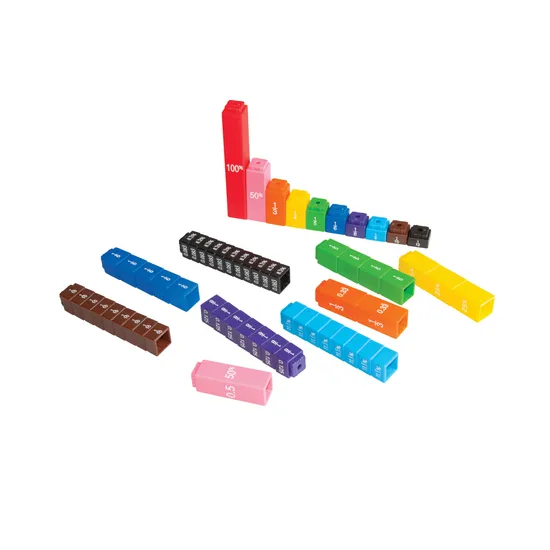 Equivalence Cubes – Fraction & Decimal Conversion Set