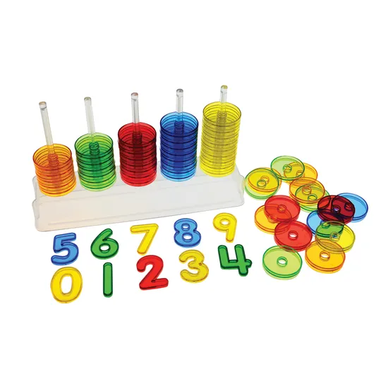 Teachables Translucent Abacus Set – Early Maths Tool
