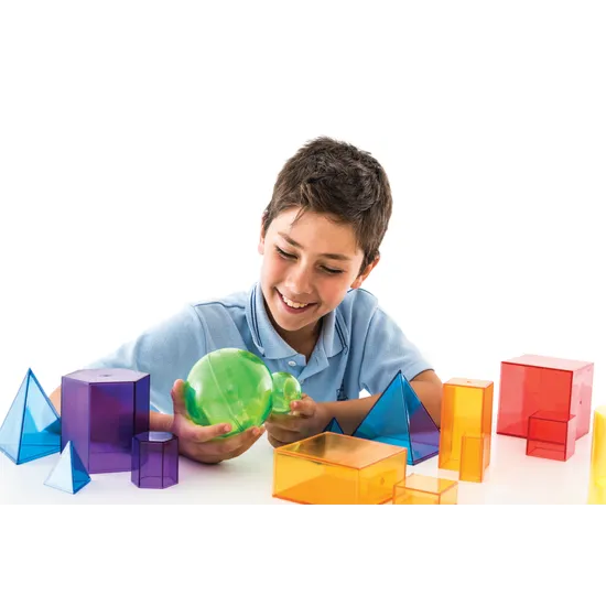 Teachables Small Translucent Geometric Shapes – 72 Pieces - MTA Catalogue
