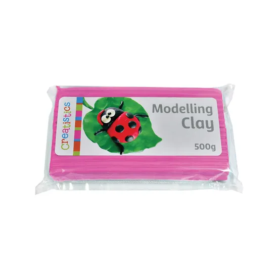 Creatistics Modelling Clay 500 g - Pink