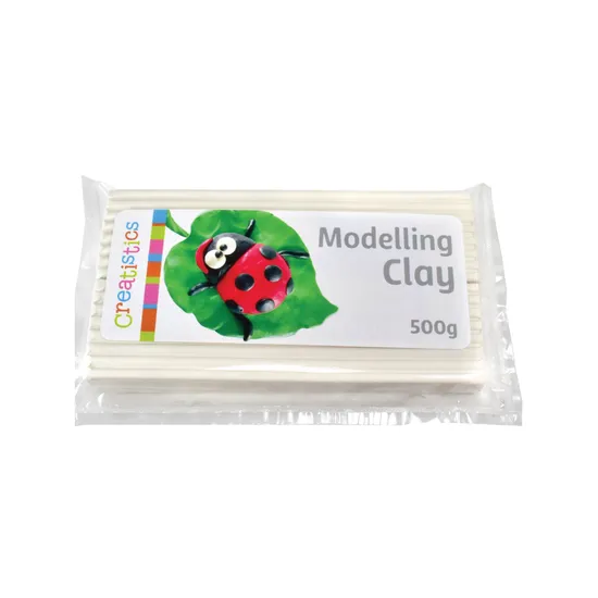 Creatistics Modelling Clay 500 g - White