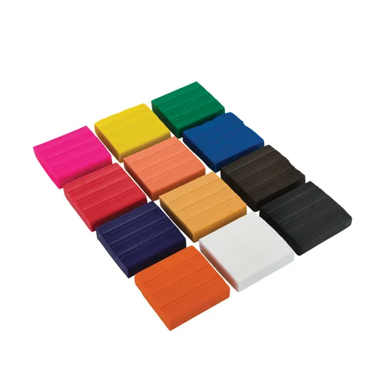 Creatistics Oven Bake Polymer Clay - Pack of 12