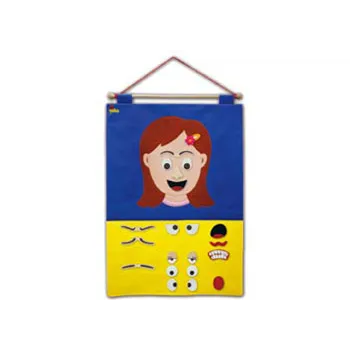 Miss Face Felt Activity Kit