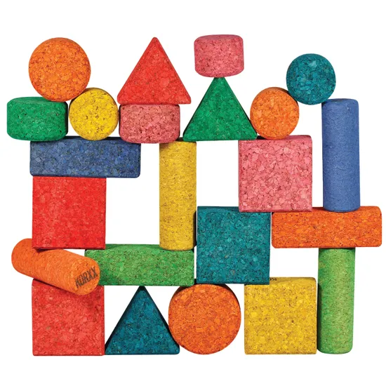 KORXX – Form Building Blocks – Set of 28 – Colour