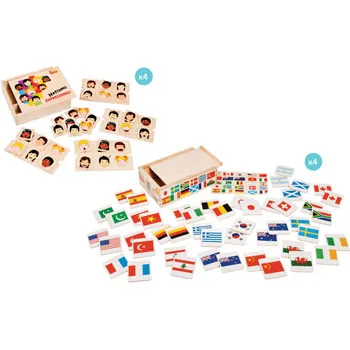 Multicultural Matching Games - Set of 8
