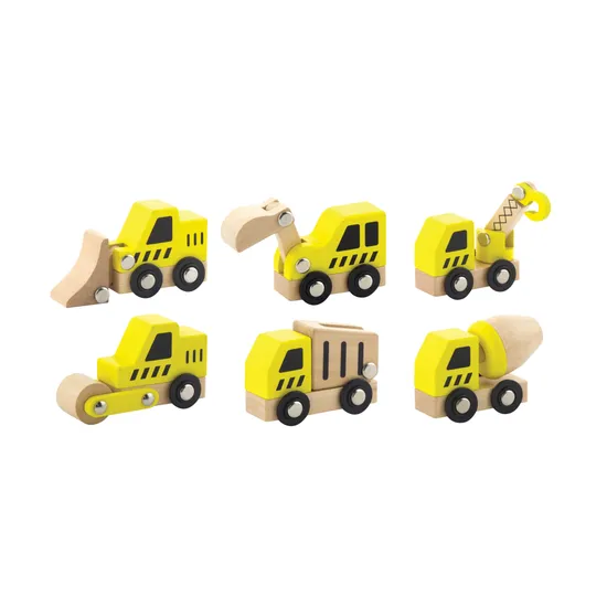 Construction Vehicle Set 6 Pieces